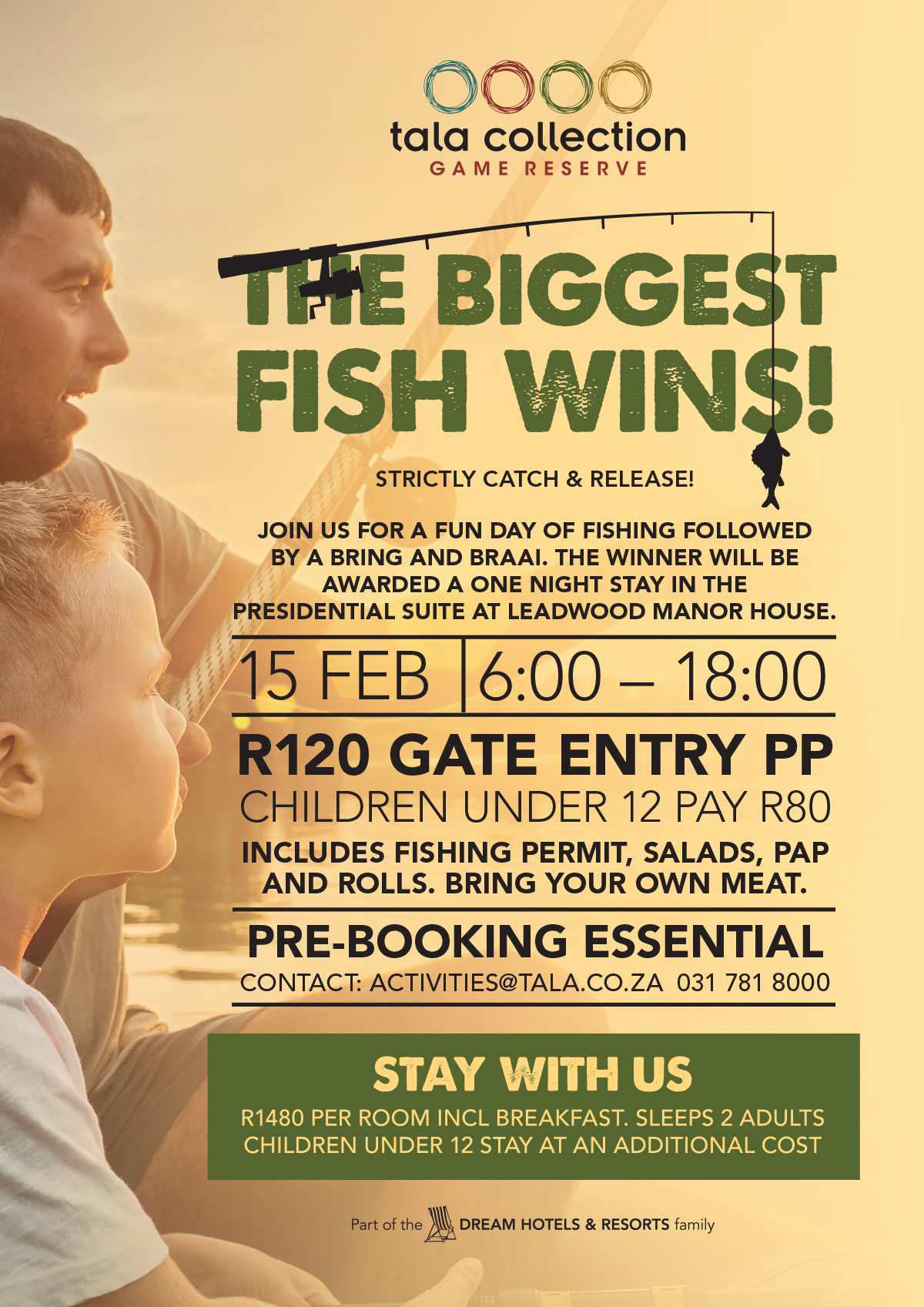 Fish & Braai - The Biggest Fish Wins! - Tala Game ReserveTala Game Reserve